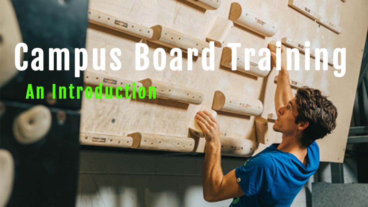 Introduction To Campus Board Training - Duncan Brown – Awesome Woodys